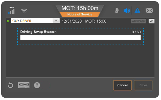 Omnitracs - Edit Logs, Swap Driving (Team Drivers)