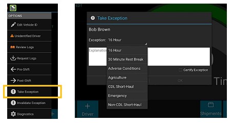 Trimble - Driver Options