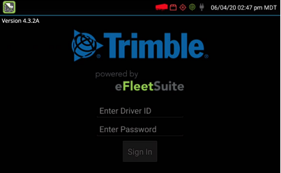 Trimble - Login